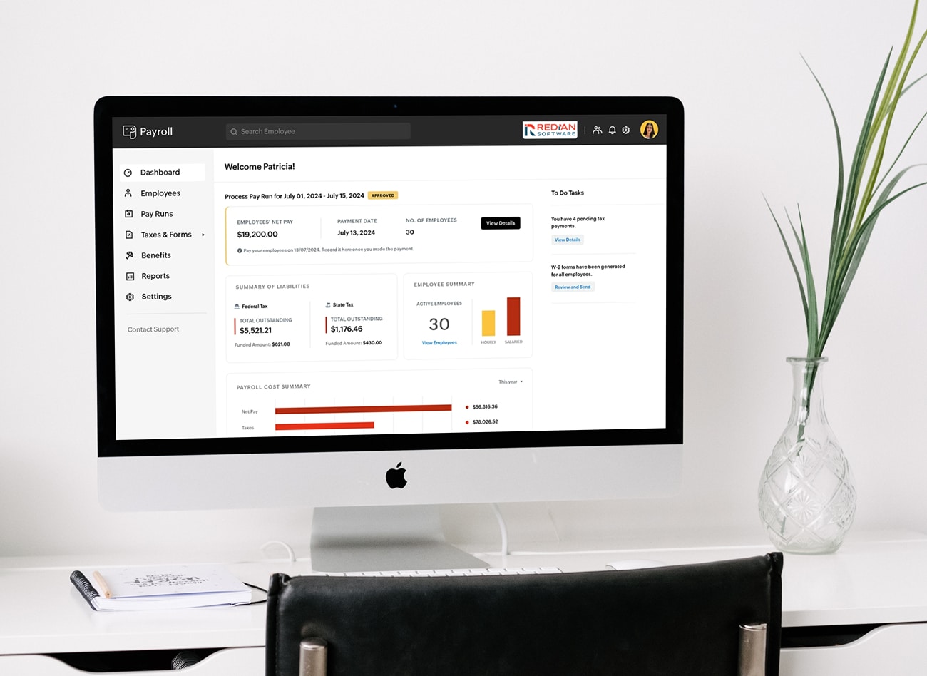 Zoho Custom Payroll Solutions | Top Payroll Software for Business - Redian Software